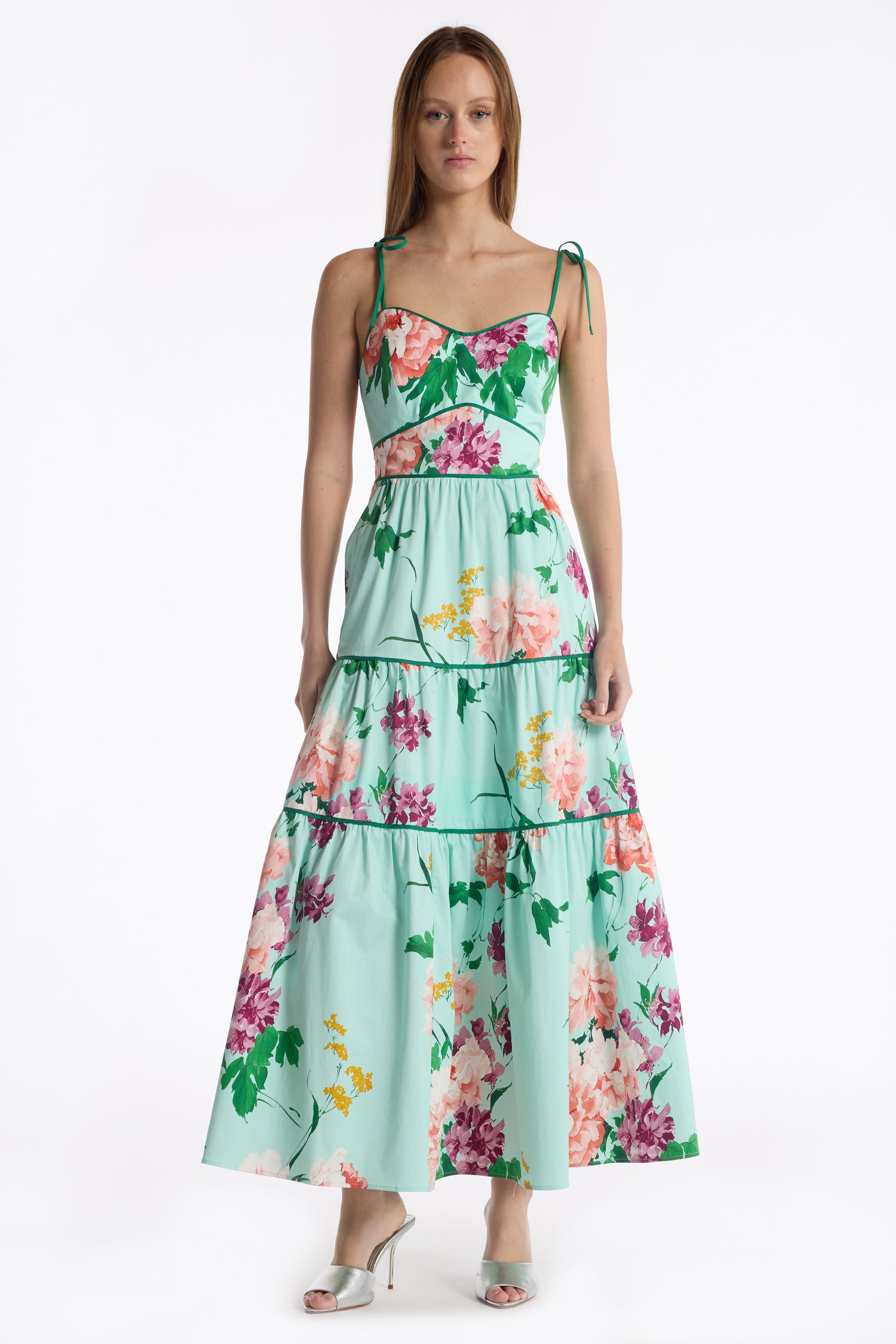 Saphina Dress - Mint Tranquility